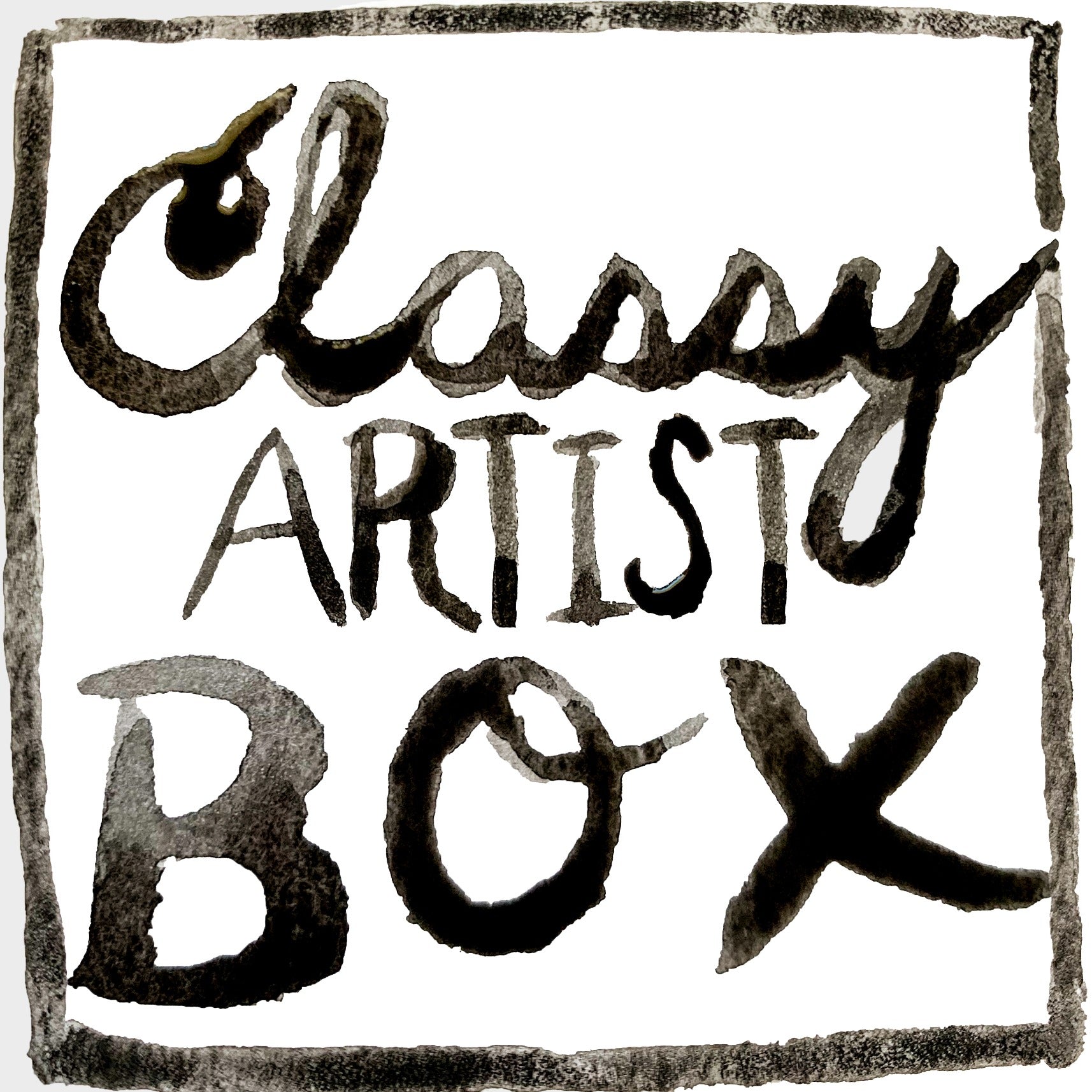 Art Supplies & Lessons Box - Classy Artist