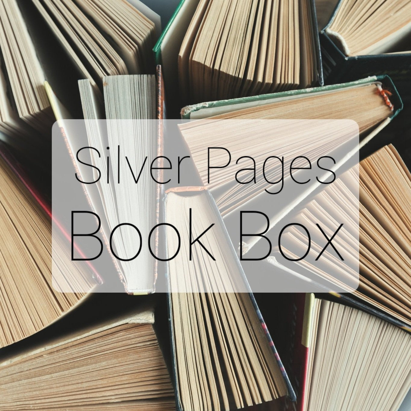 Silver Pages Book Box