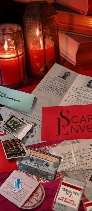 Scarlet Envelope: Secret Society Subscription Box - Cratejoy