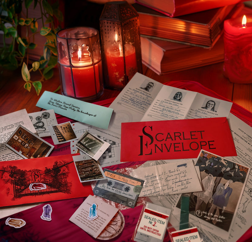 Scarlet Envelope: Secret Society Subscription Box - Cratejoy