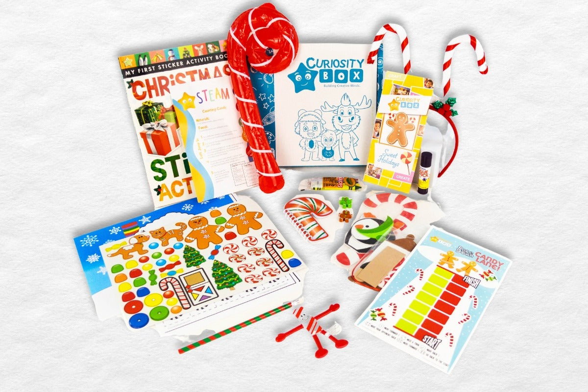 Sweet Holidays Kids Craft Box Ages 2-4 - Cratejoy