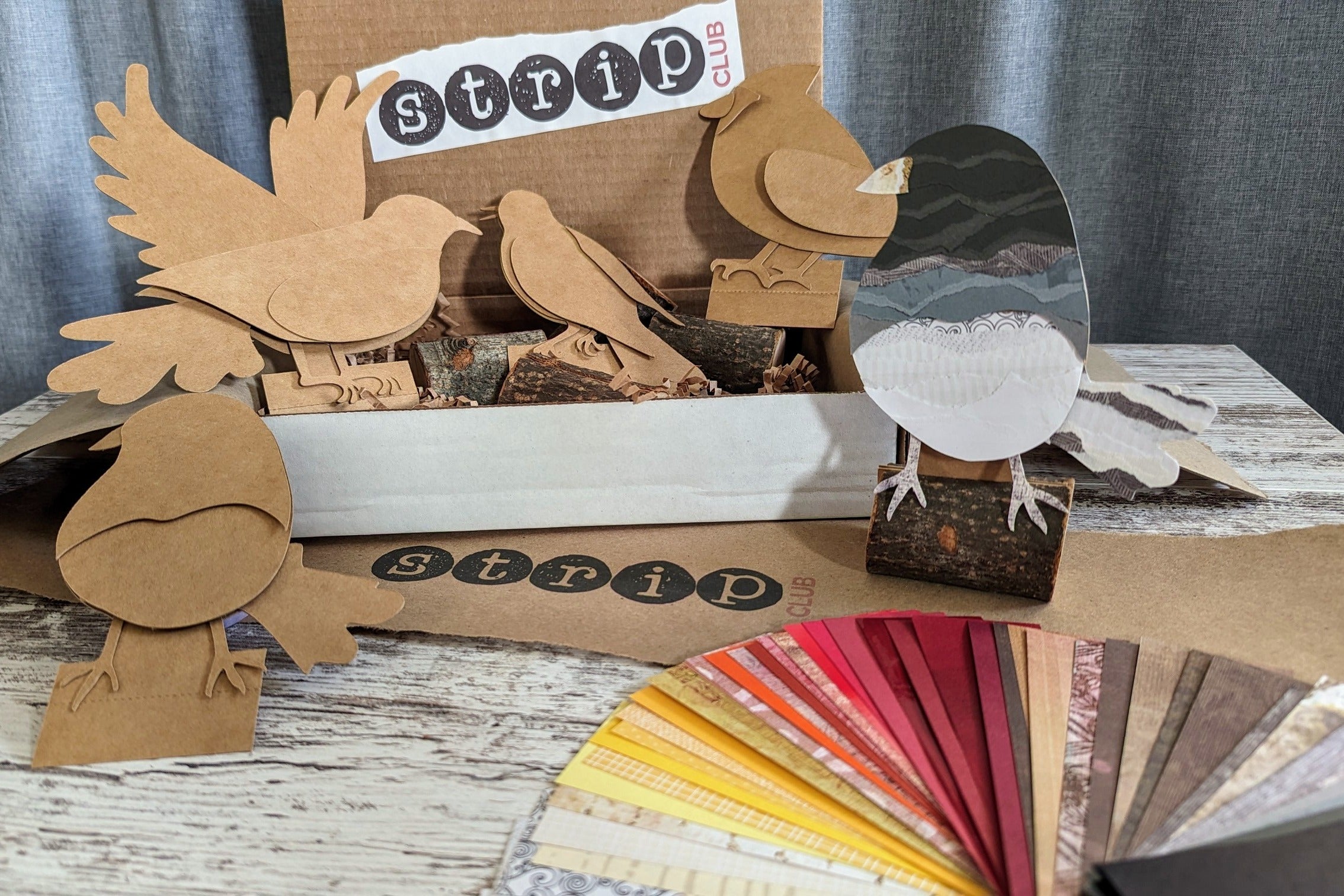 Torn Paper Art Craft Box - Cratejoy