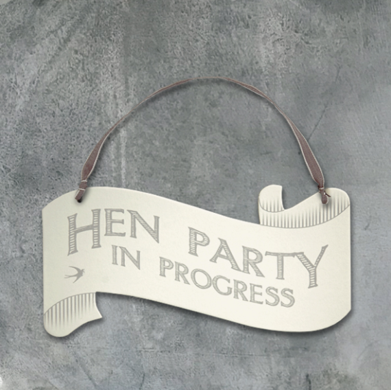 Hen Party Sign - Cratejoy