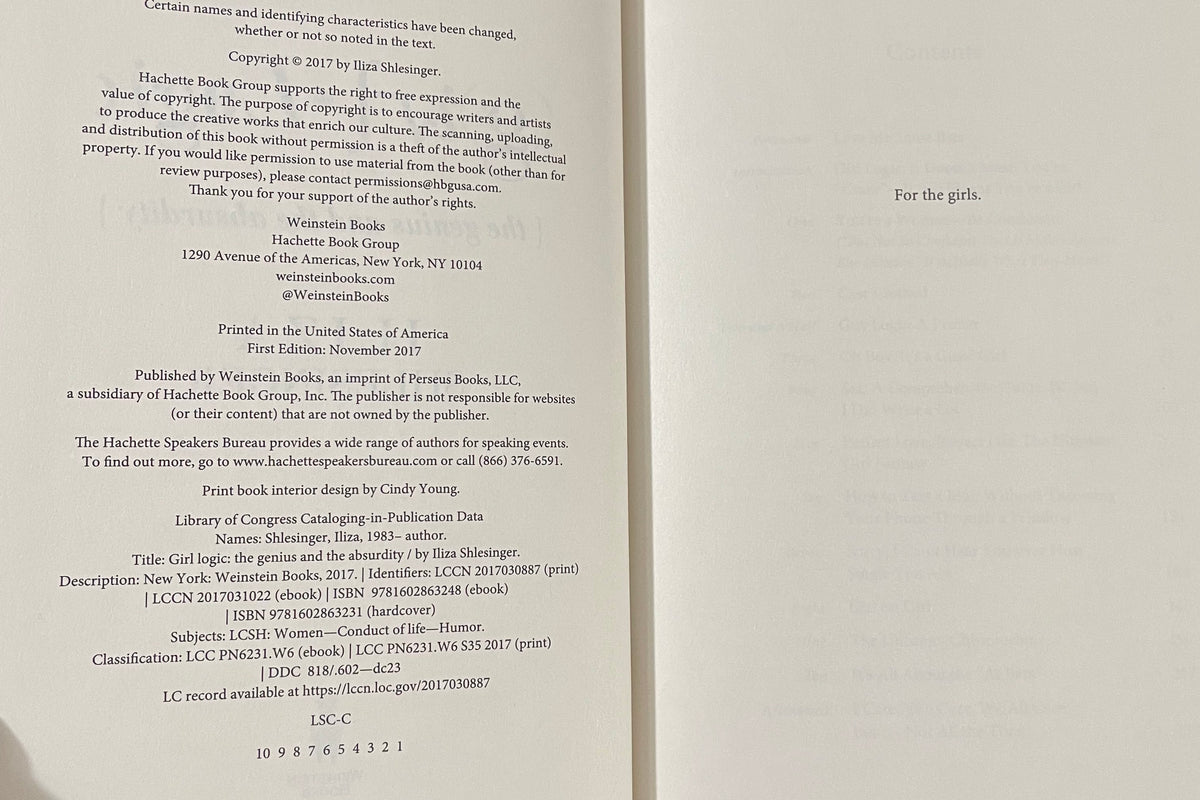 Girl Logic: The Genius and the Absurdity by Iliza Shlesinger - Cratejoy