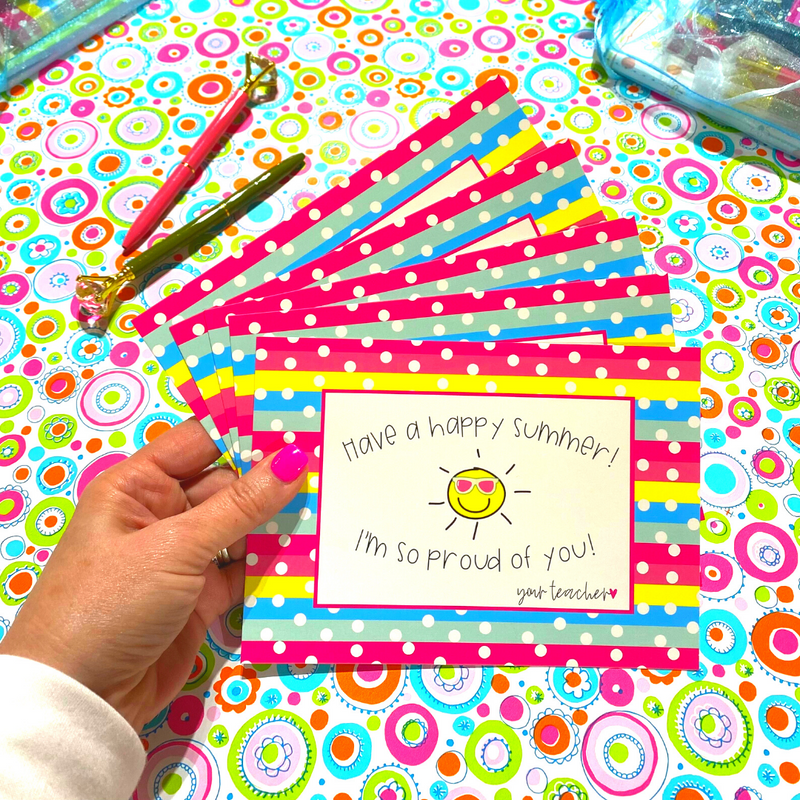 Happy Summer Post Cards - Cratejoy