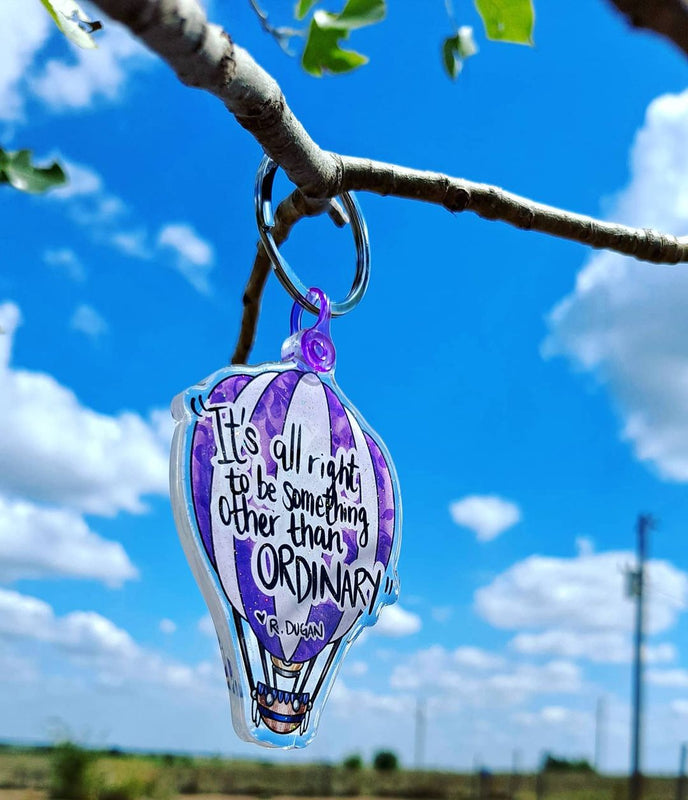 The Chaos Circus Hot Air Balloon Keychain - Cratejoy