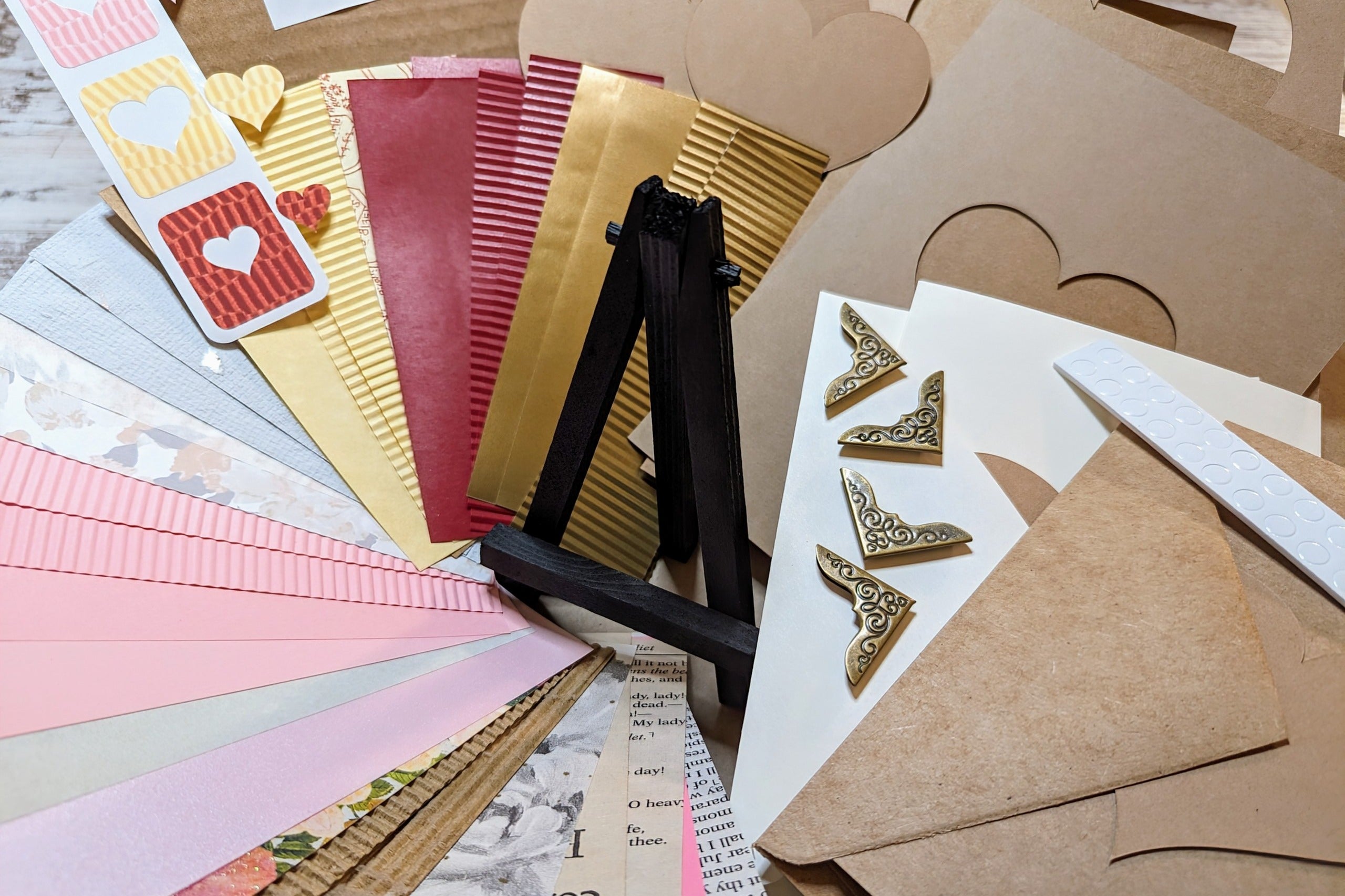 Torn Paper Art Craft Box - Cratejoy