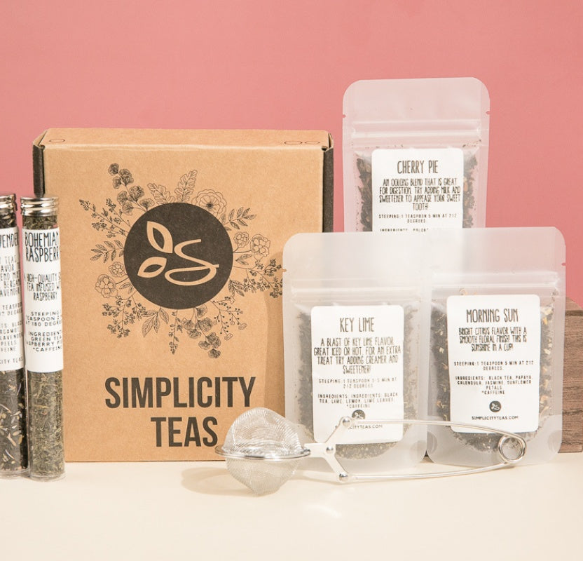 Simplicity Teas | Loose-Leaf Tea Subscription & Gift Set - Cratejoy