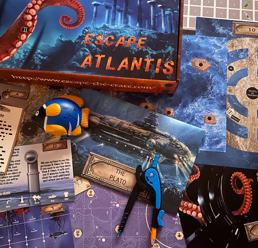 Escape the Crate | Escape Room Subscription Box - Cratejoy