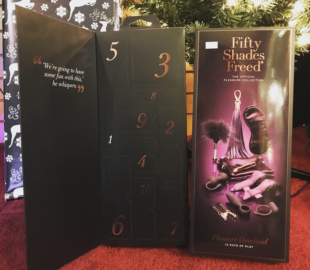 Fifty Shades Freed Official Pleasure Collection Pleasure Overload 10 D - Cratejoy