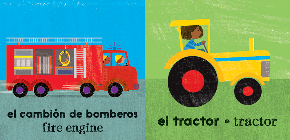 Rapido y lento - English/Spanish bilingual board book from Barefoot Bo ...