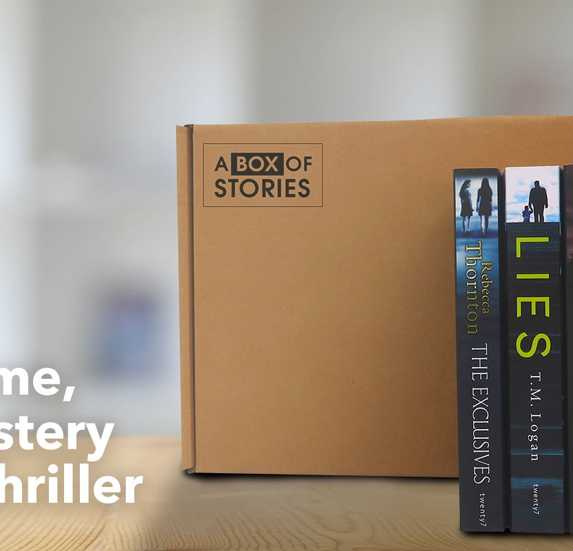 Crime, Thriller and Mystery - Box of 4 New Surprise Books Subscription ...